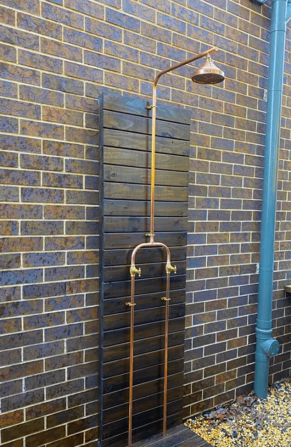 Copper Oasis - Outdoor Shower | Sydney Outdoor Showers